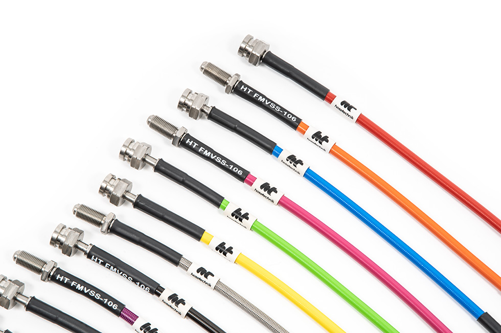 VW Golf Mk8 R Brake Lines | HT-VW-4-128R | HoseTechnik